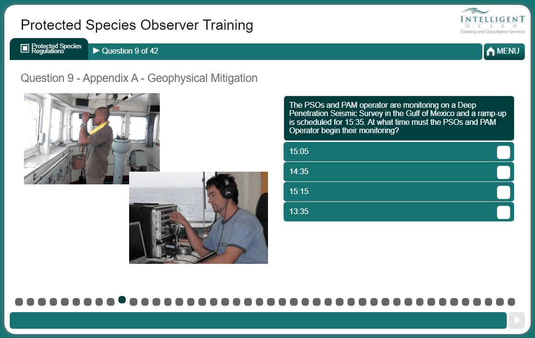 PSO eLearning | Intelligent Ocean